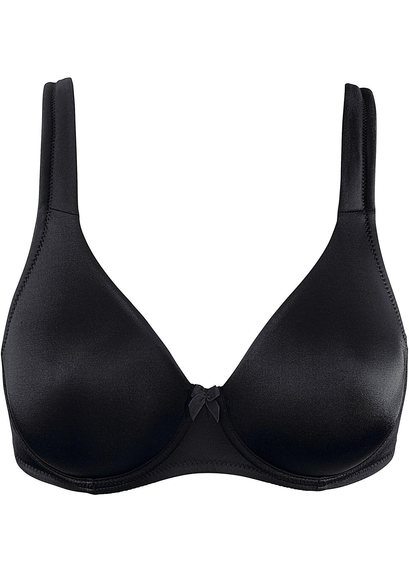 Spécial confort : soutien-gorge avec bonnets en double épaisseur - noir ...