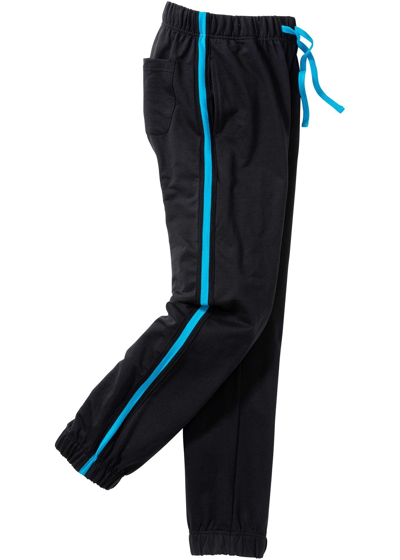 Pantalon de jogging homme avec galon contrastant et taille élastiquée ...