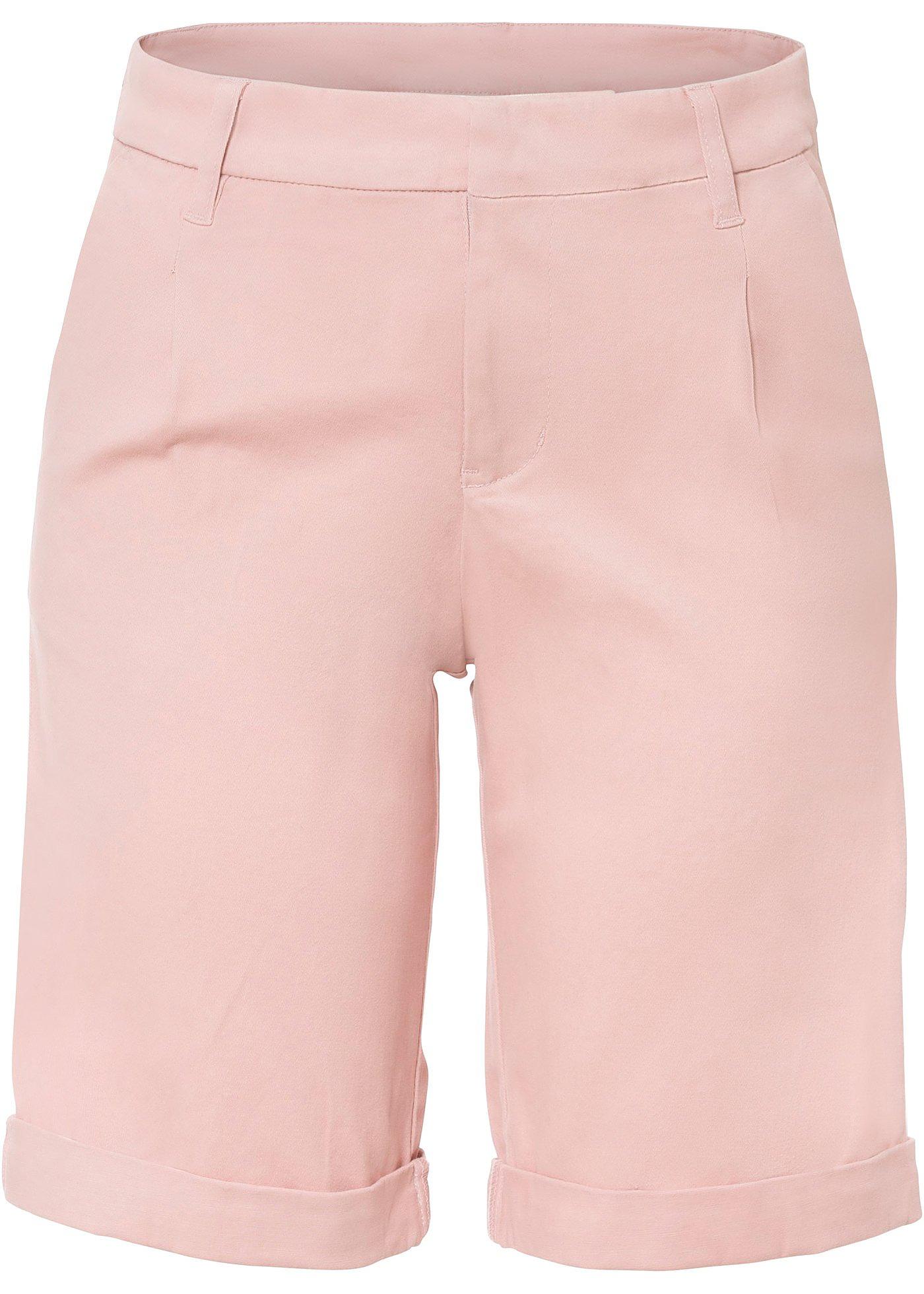 Bermuda extensible - vieux rose